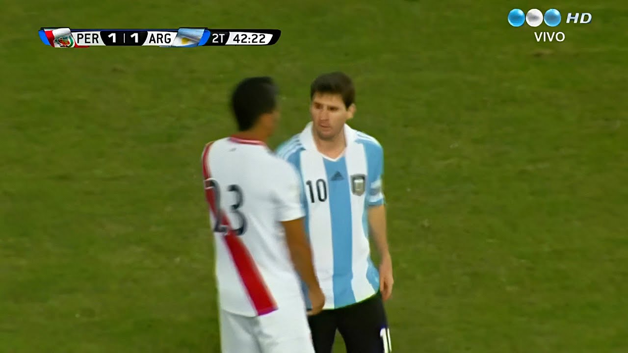 Lionel Messi vs Peru (WCQ) (Away) 2012-13 English Commentary HD 1080i ...