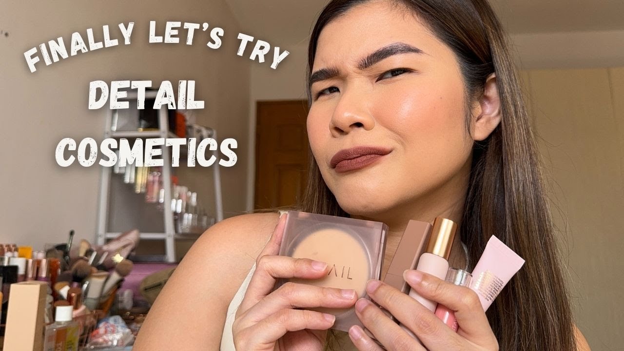 FINALLY !!! FULL FACE DETAIL COSMETICS | JEN DE LEON - YouTube