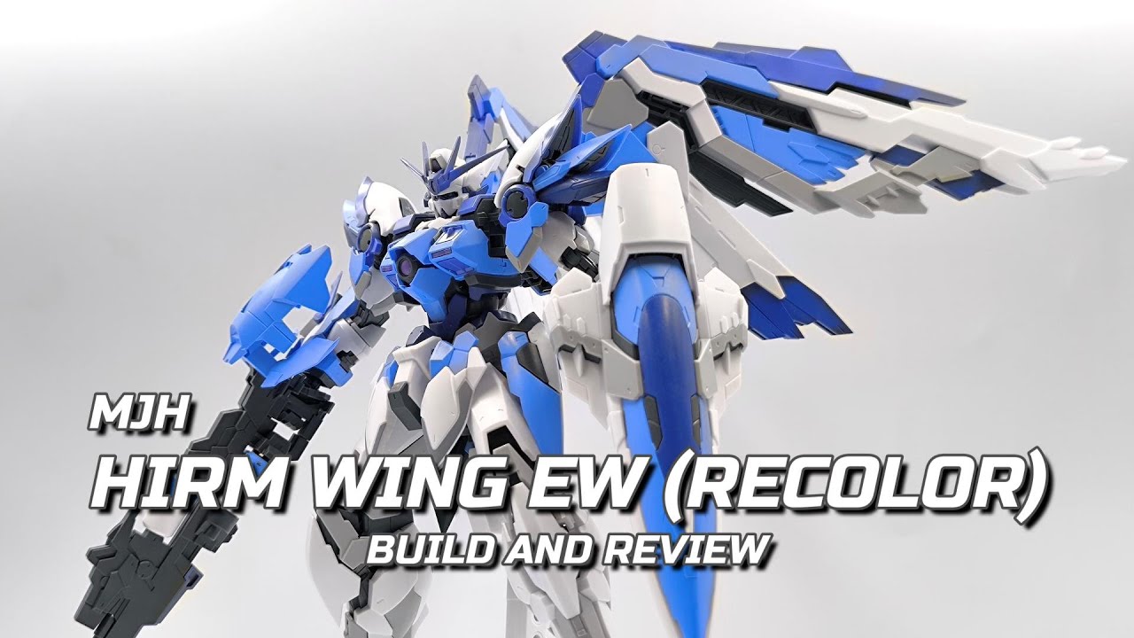 [REVIEW] MJH - HIRM WING ZERO EW (BLUE RECOLOR) - YouTube