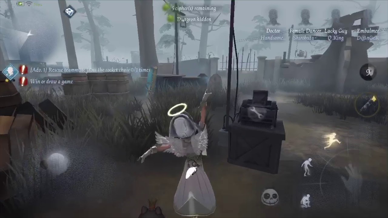 Identity V : The Mind's Eye & The Holy Angel (Rank Match) - YouTube