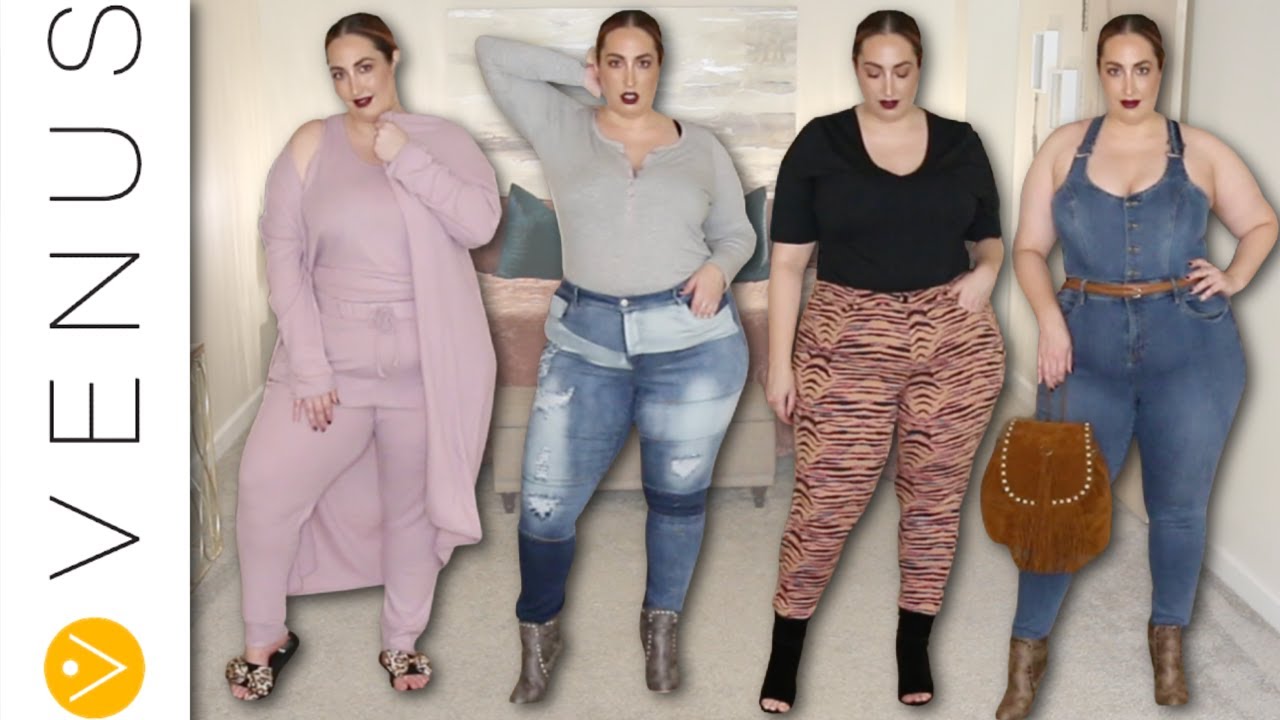 BEST ONE YET! VENUS Fall Haul | Plus Size Try On Haul - YouTube