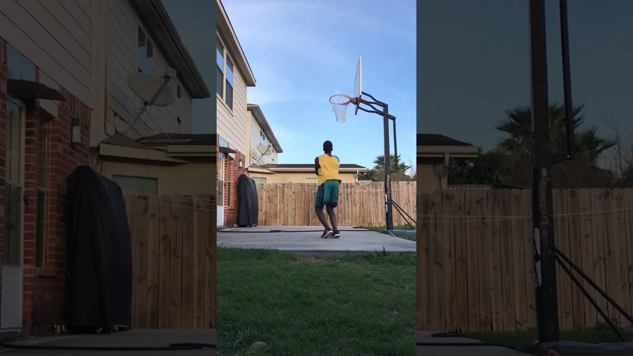 BEHIND THE BACK JELLY LAYUPS IN THE AIR(NO RIM TOUCHED)(ALL NET ...