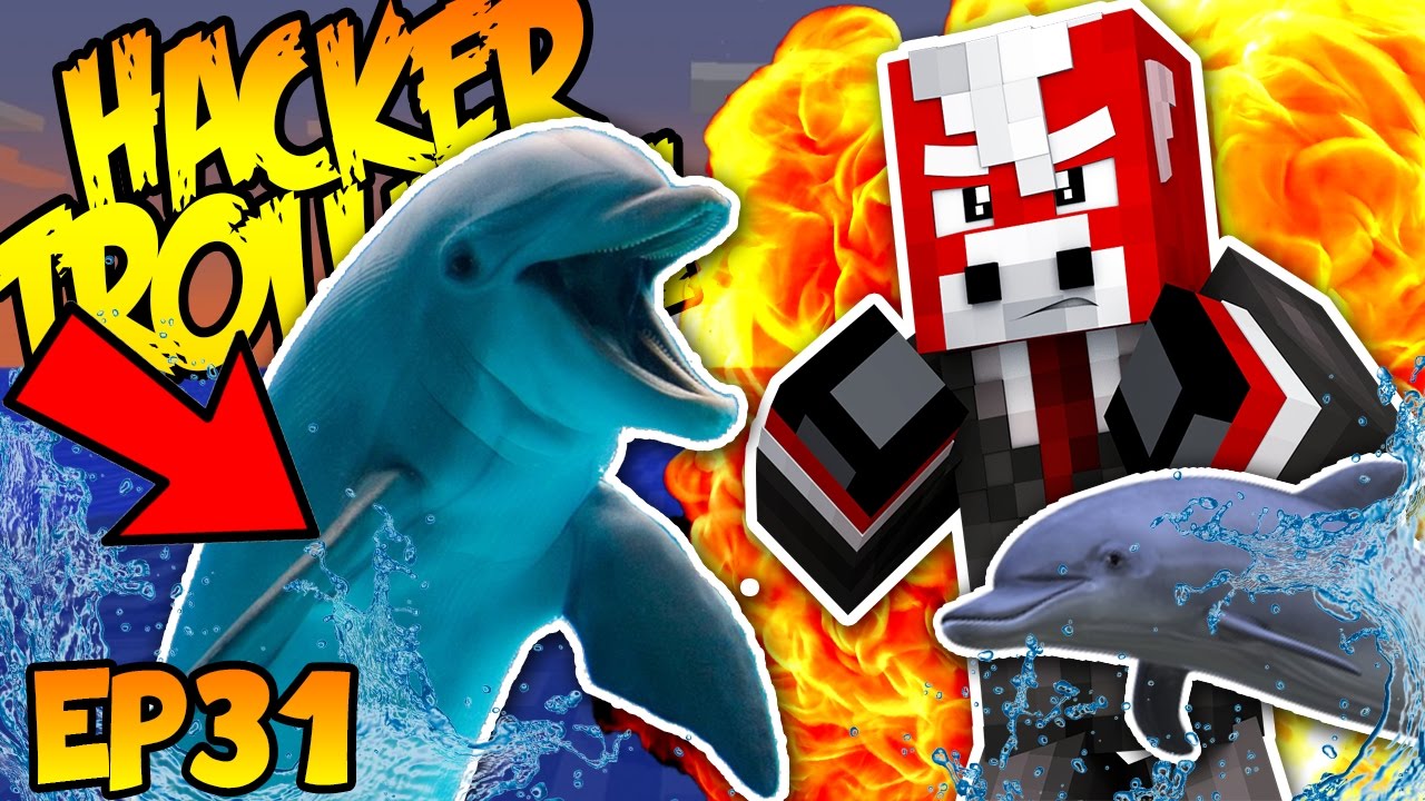 OUR FIRST DOLPHIN HACKER! (Minecraft Trolling Hackers EP31) - YouTube