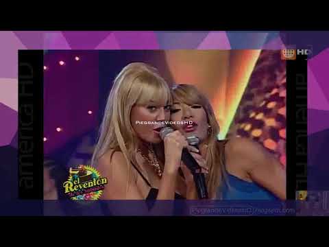 Las hermanas PomboPamela Pombo y Johanna Villafañe cantan Te doy un Pombo beso