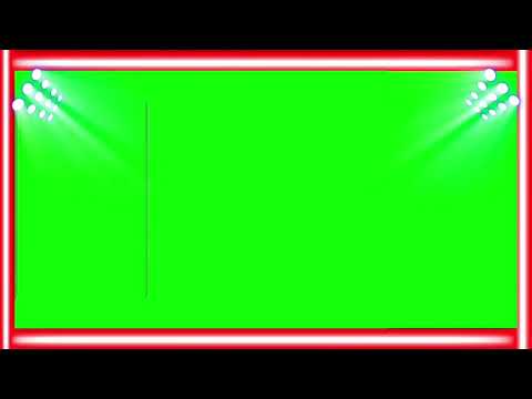 Green Screen border Lighting Borders Template for Avee Player And Kinemaster App 2020  Lighting