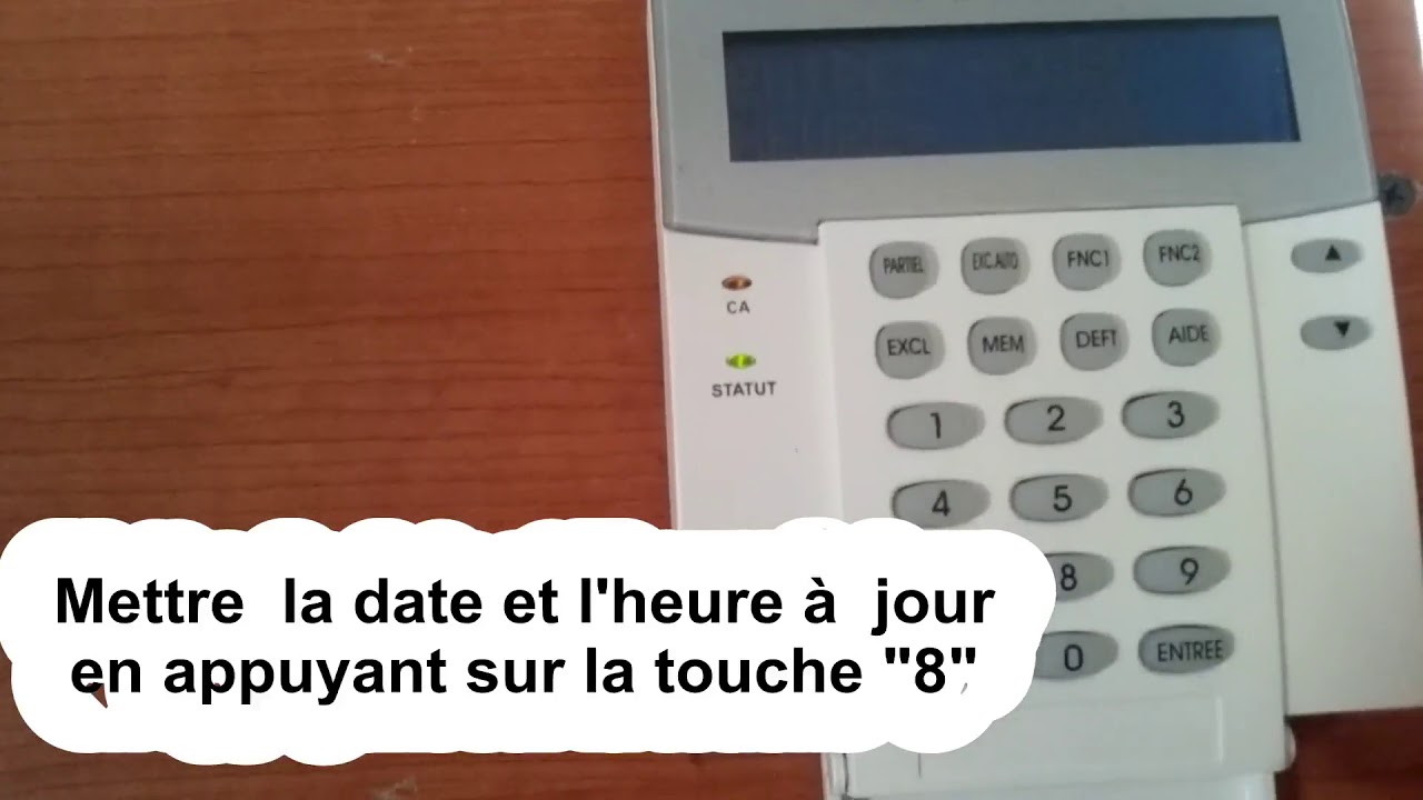 Mise en service alarme Paradox 1738 - YouTube