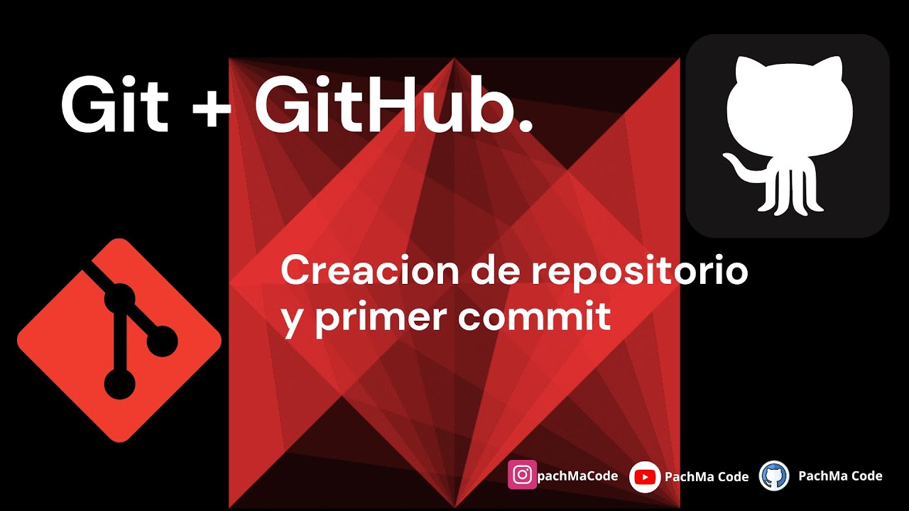 GIT - Creacion de repositorio y primer commit - YouTube