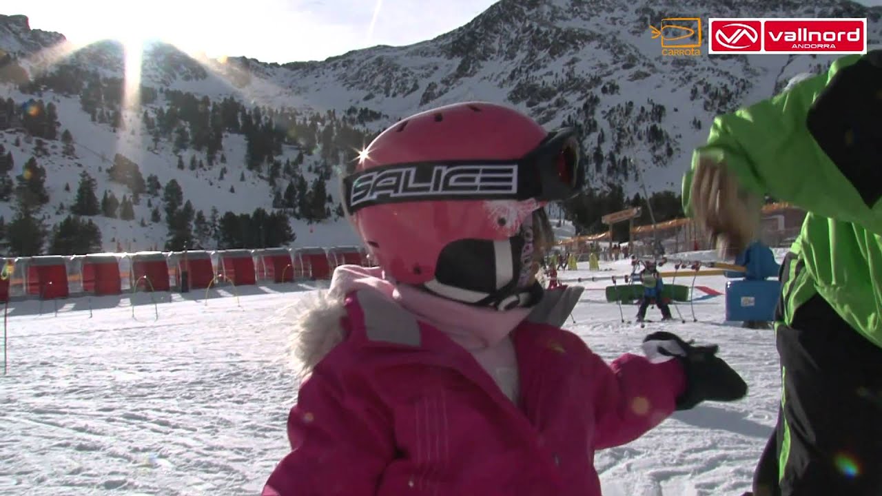 Magnestick y Jardines de Nieve en Vallnord- Andorra - YouTube