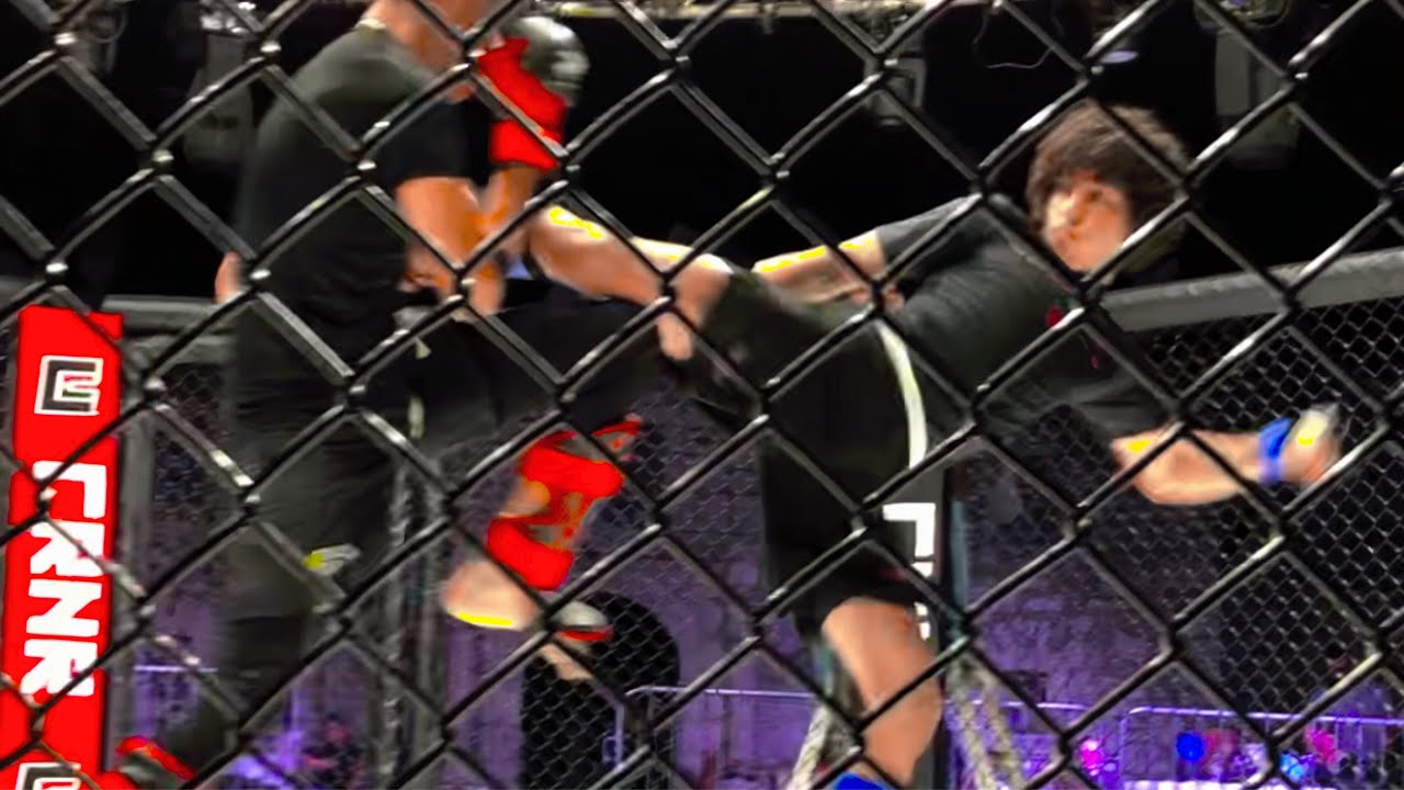 TEEN MMA FIGHT Luke 1st round submission - YouTube