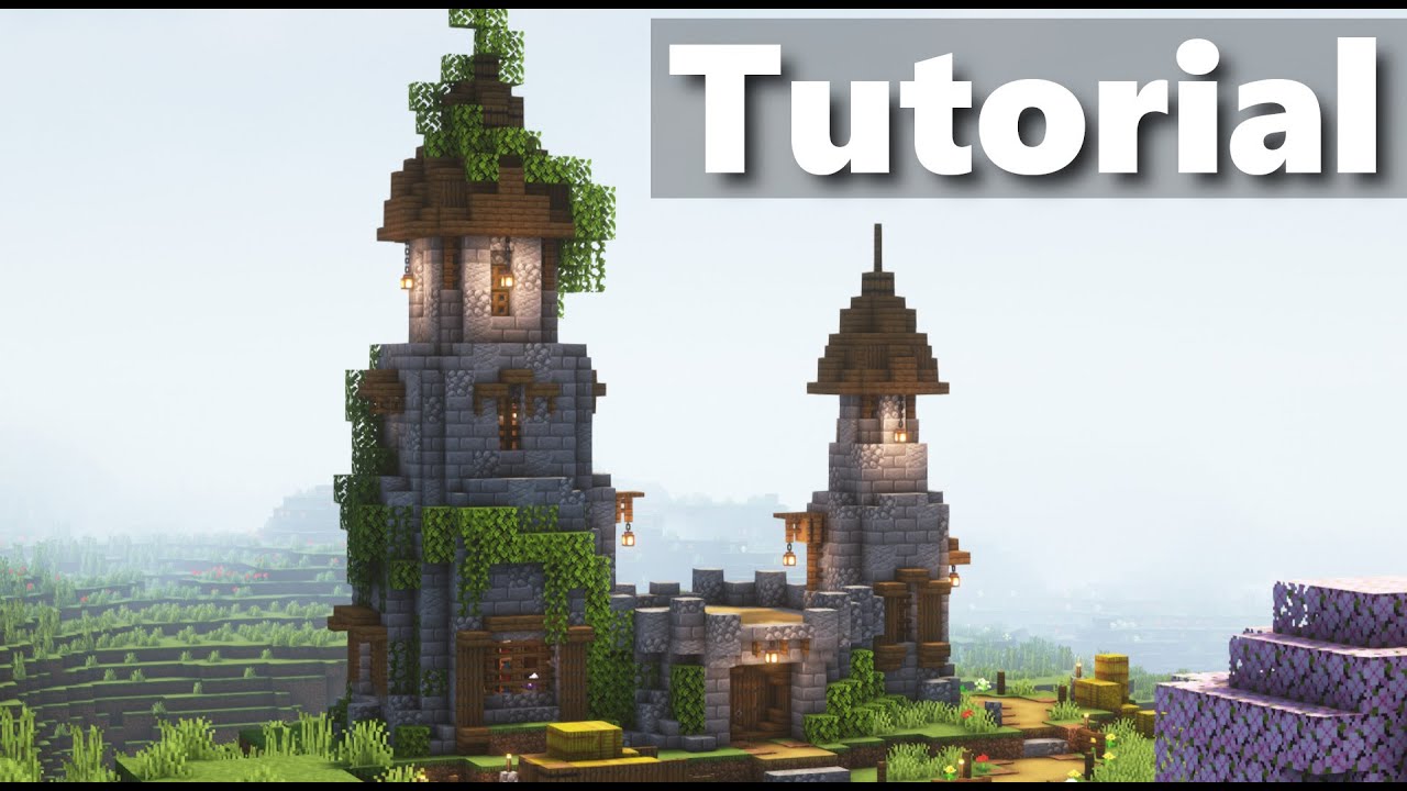 Minecraft | How to Build a Small Castle | Tutorial - YouTube