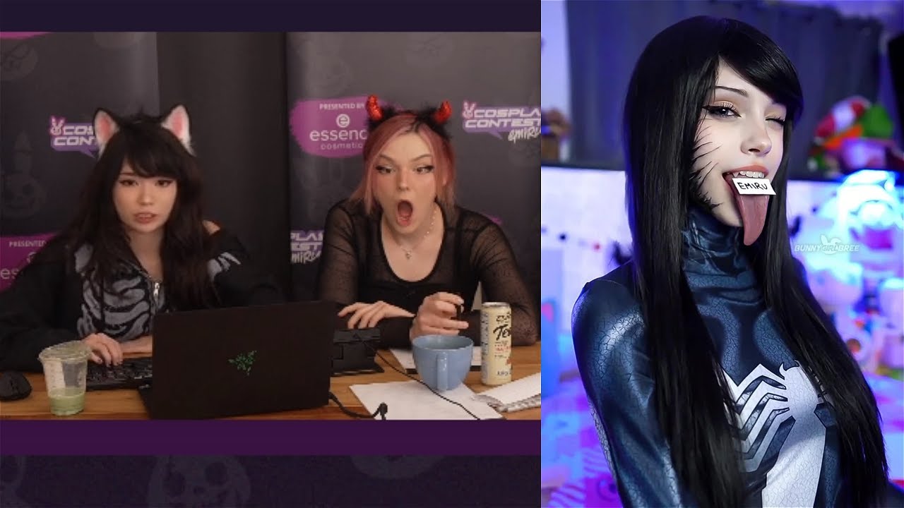 Emiru Is That Tongue REAL? - YouTube