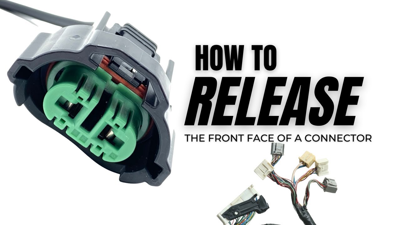 De-Pin, Re-Pin: How to Release the Front Face of a Connector - YouTube