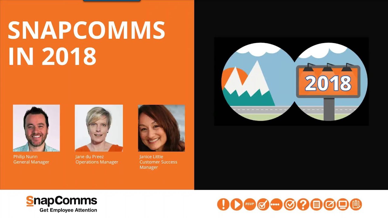 SnapComms in 2018 What's New Americas Webinar - YouTube
