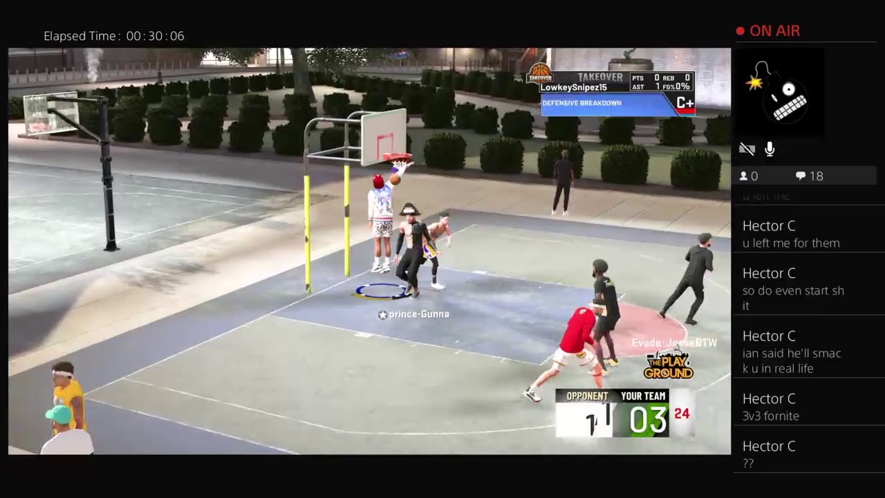 Playing 2k with the boys - YouTube