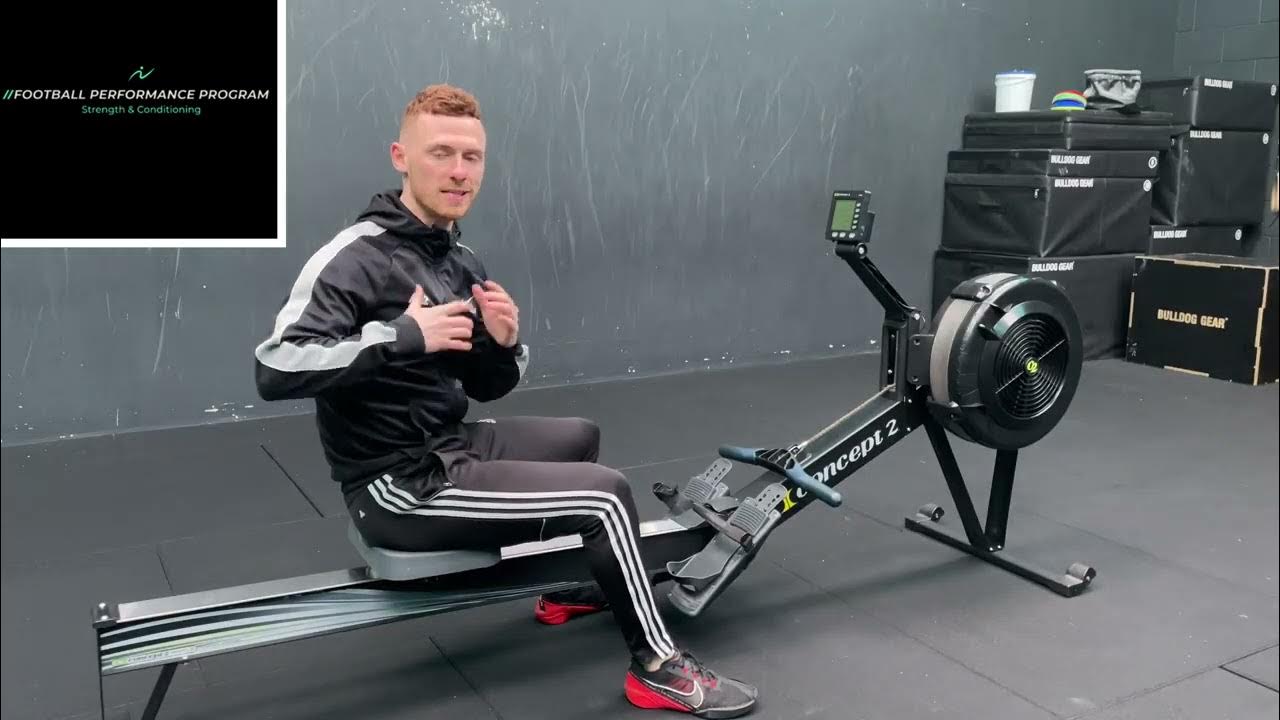How to use the rowing machine - YouTube
