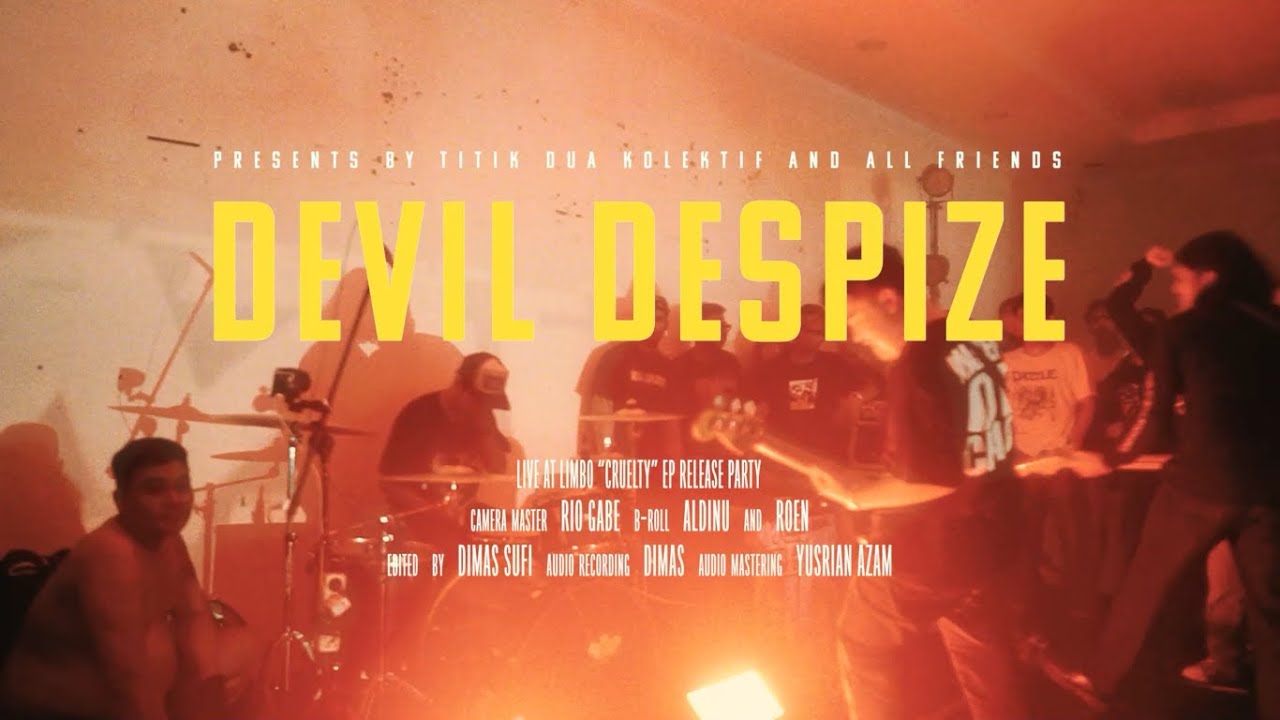 [ 28 / 04 / 2023 ] DEVIL DESPIZE Live at Cruelty Release Party - YouTube