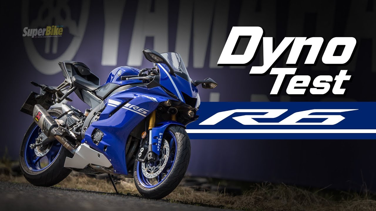Top speed Yamaha-R6 บน Dyno jet - YouTube