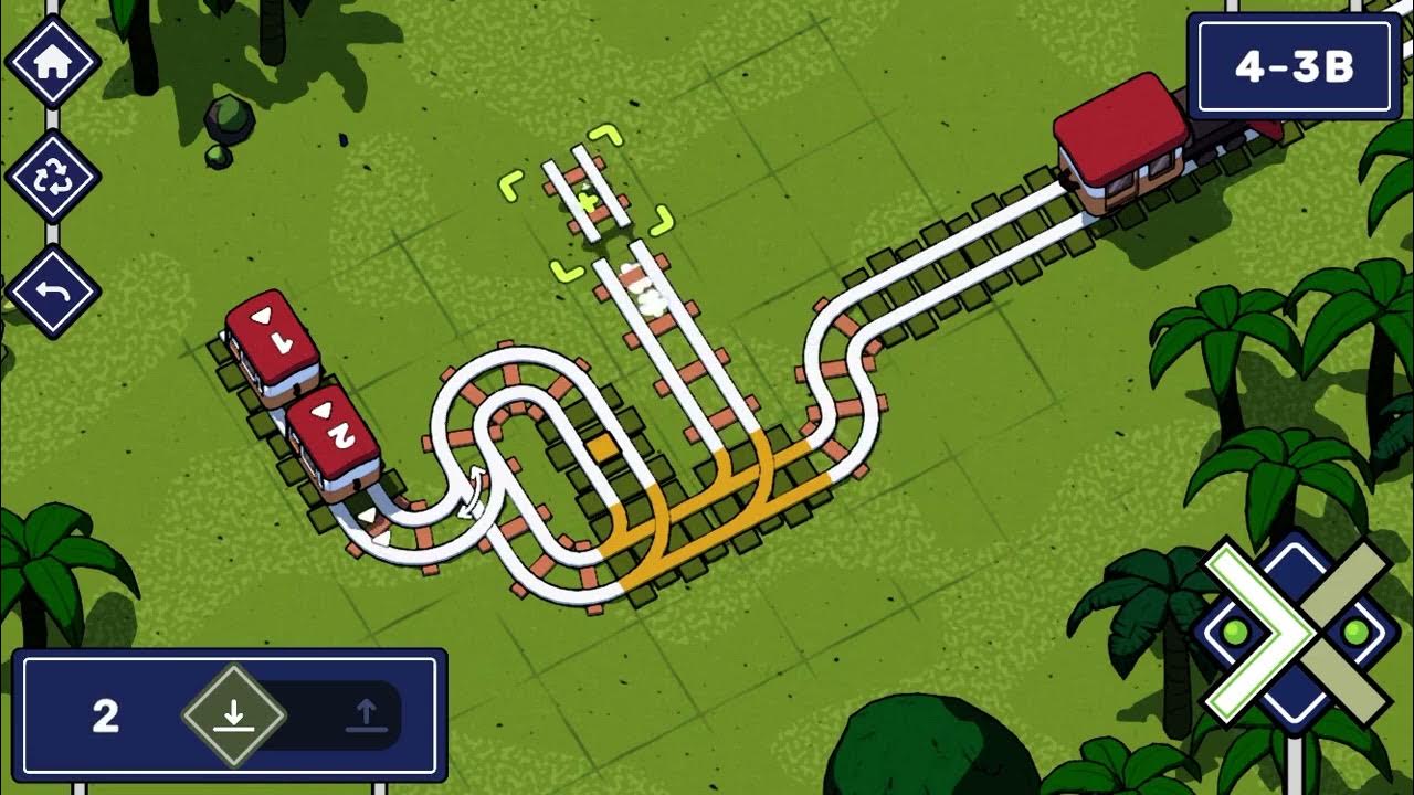 Railbound Level 4-3B Walkthrough - YouTube