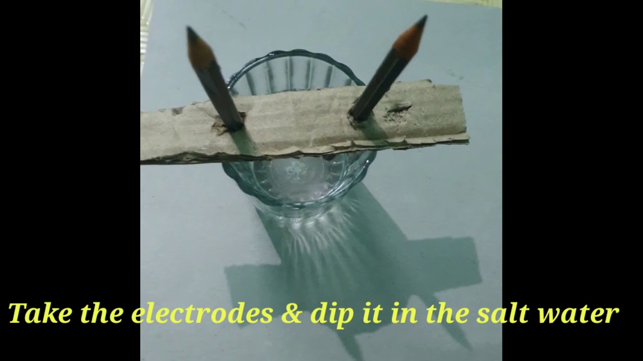 electrolysis class:8 jerowin - YouTube