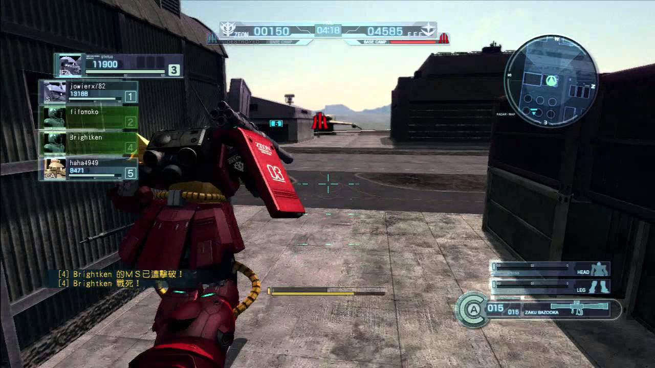 Mobile Suit Gundam Battle Operation - Epic Fail ! Ep.24 | Zeon Zaku Kai ...