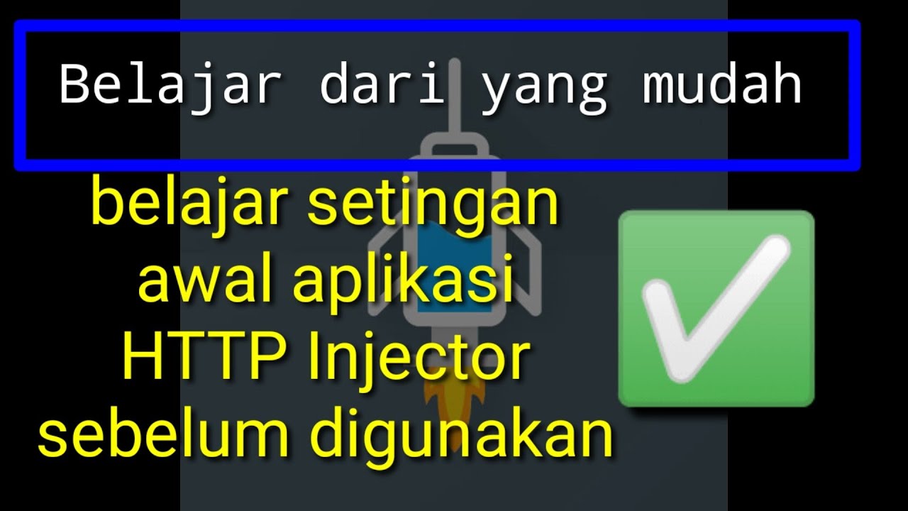 setingan awal http injector | http injector settings - YouTube