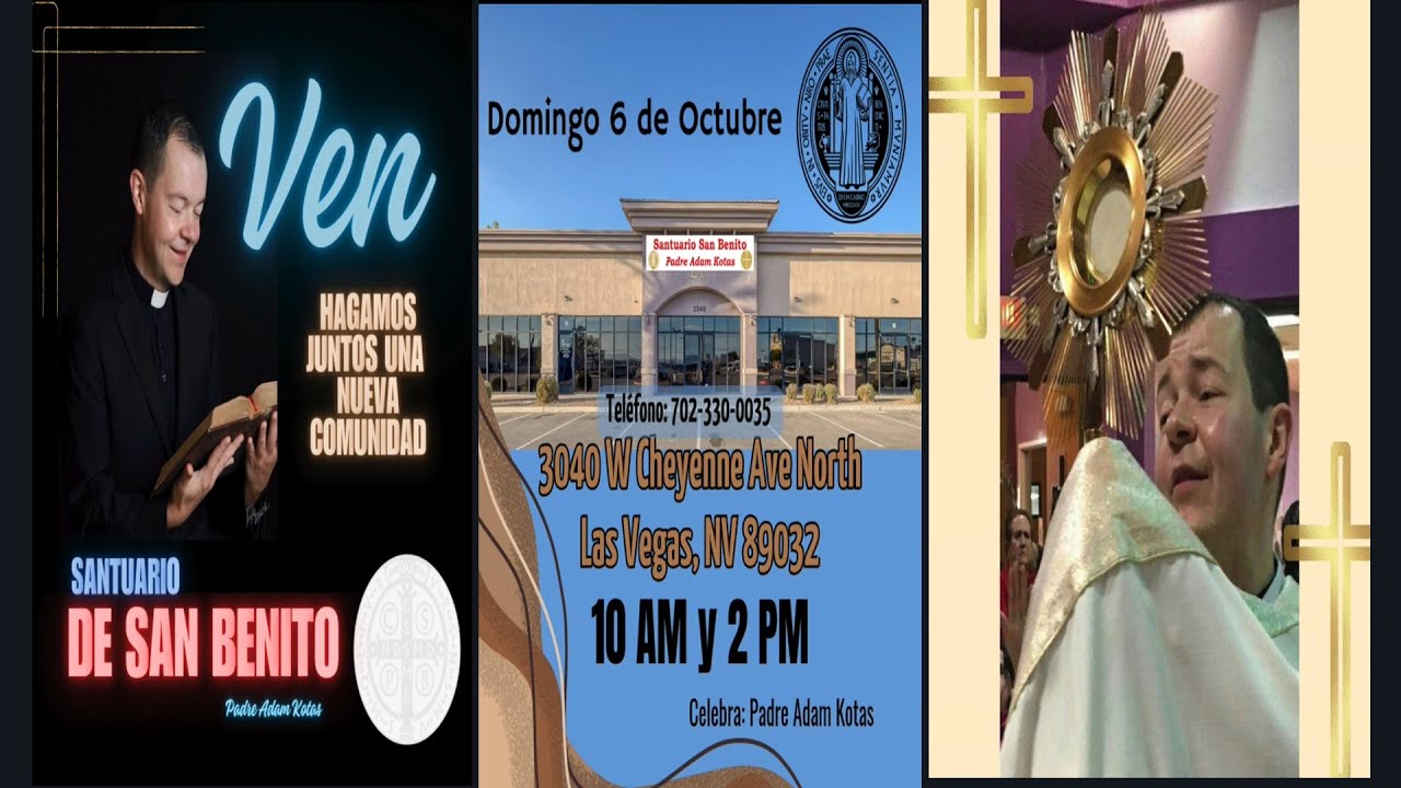 🔔Padre Adam Kotas🔔Ven a verme en North Las Vegas! Santuario de San ...