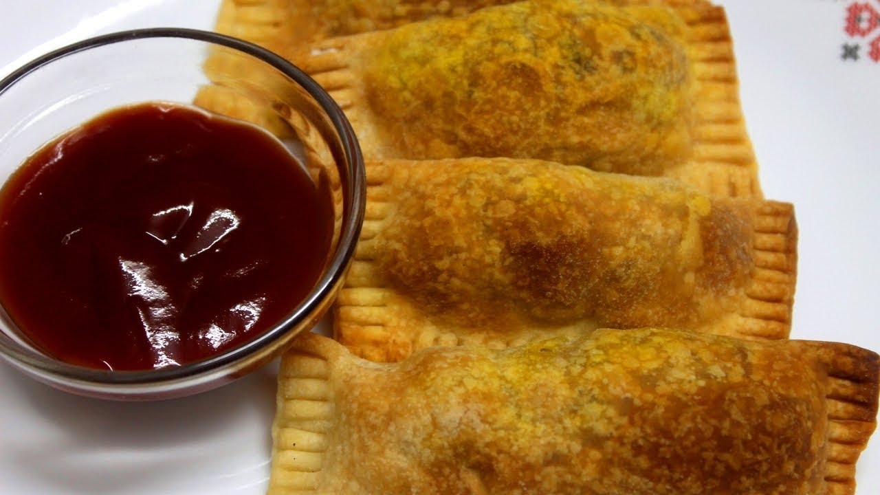 Paneer Puffs - Crispy Paneer Puffs - Crunchy Paneer Puffs - Easy and ...