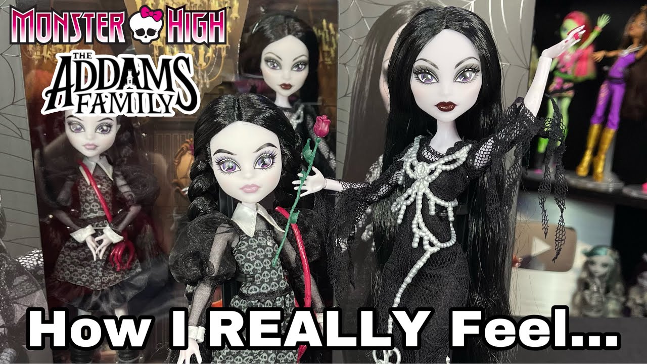 NEW Monster High The Addam's Family SKULLECTOR 2 Pack Doll Review ...