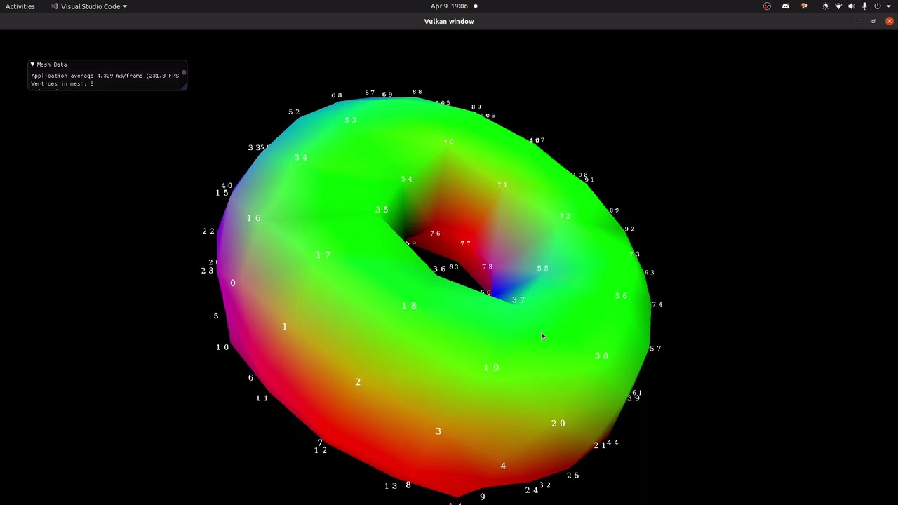 Rendering numbers in a single quad - YouTube