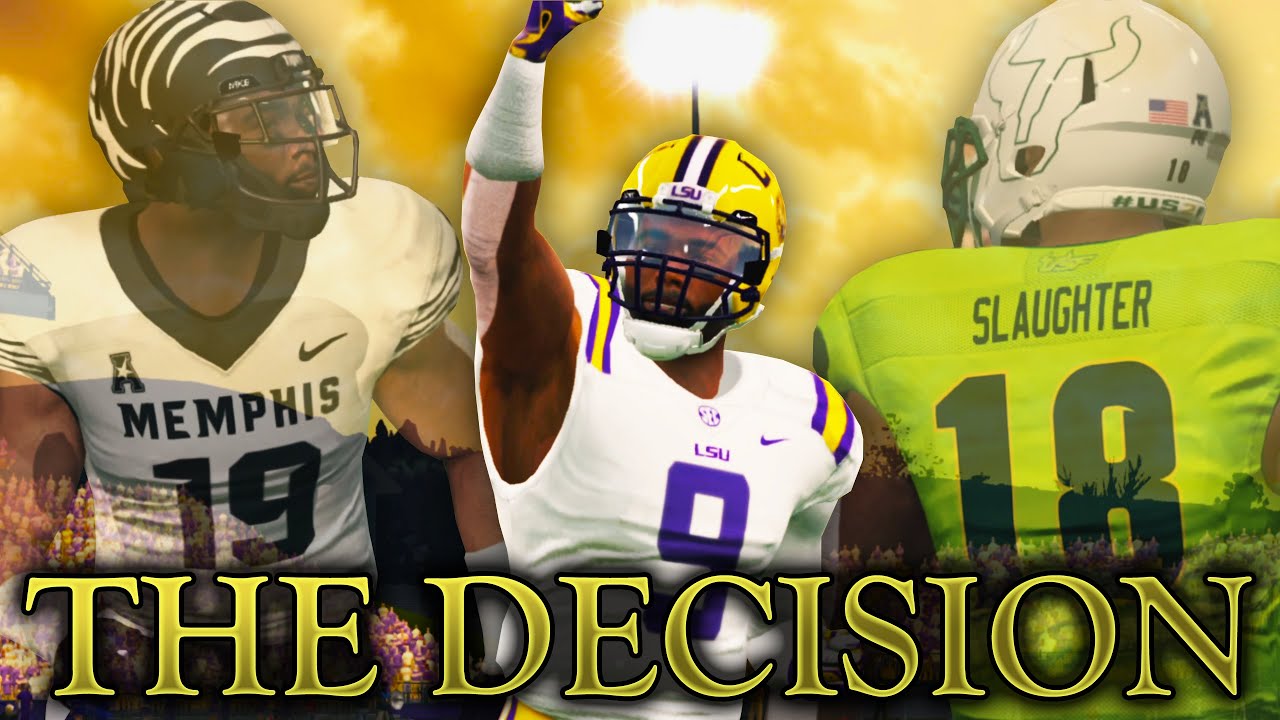 The Decision! | NCAA 14 Linebacker RTG Ep. 4 - YouTube