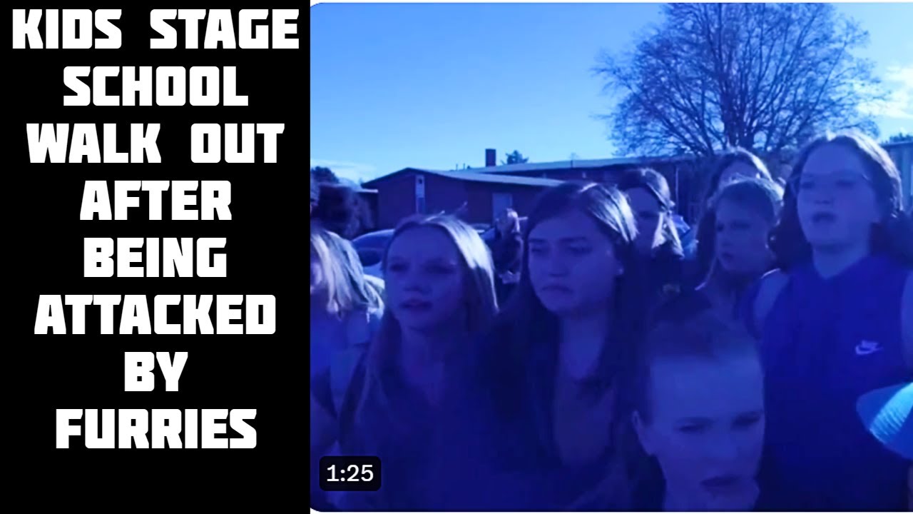 Students in Utah walk out in protest of the 'furries' in their school ...