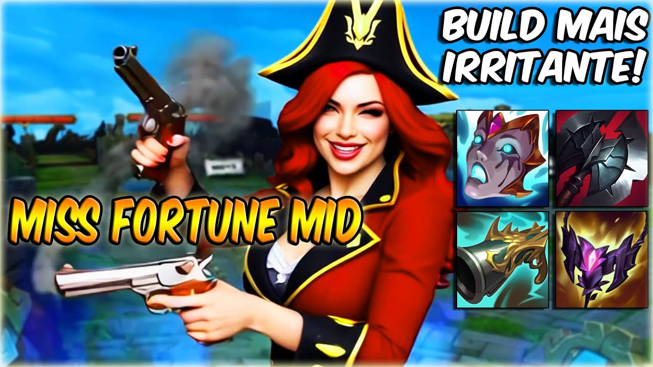 NINGUÉM ENTENDE COMO ESSA BUILD DA MISS FORTUNE DÁ DANO - YouTube
