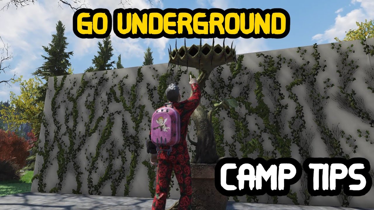 Fallout 76 Atomic Shop - Spore Plant Bed Animation, Vines and CAMP Tips ...