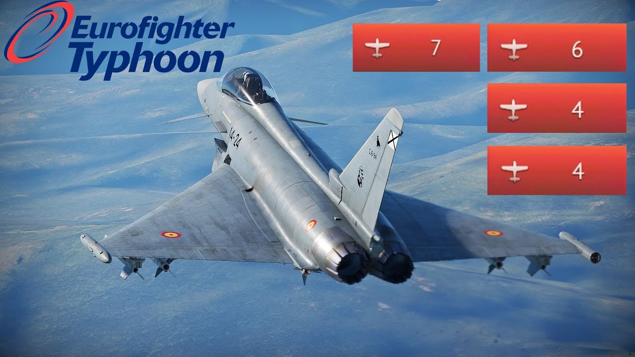 The Jet Capable of Controlling The Pace of The Battle || EF-2000 || War ...