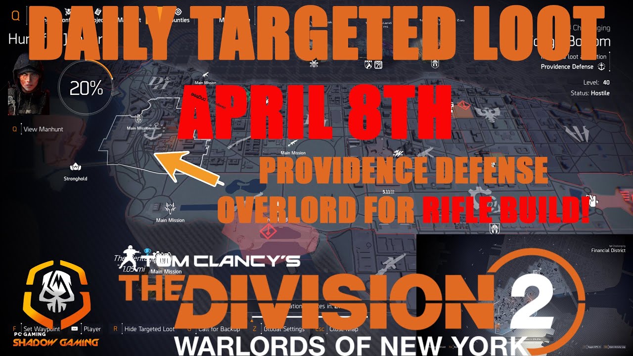 The Division 2 | Targeted Loot | April 8th - YouTube
