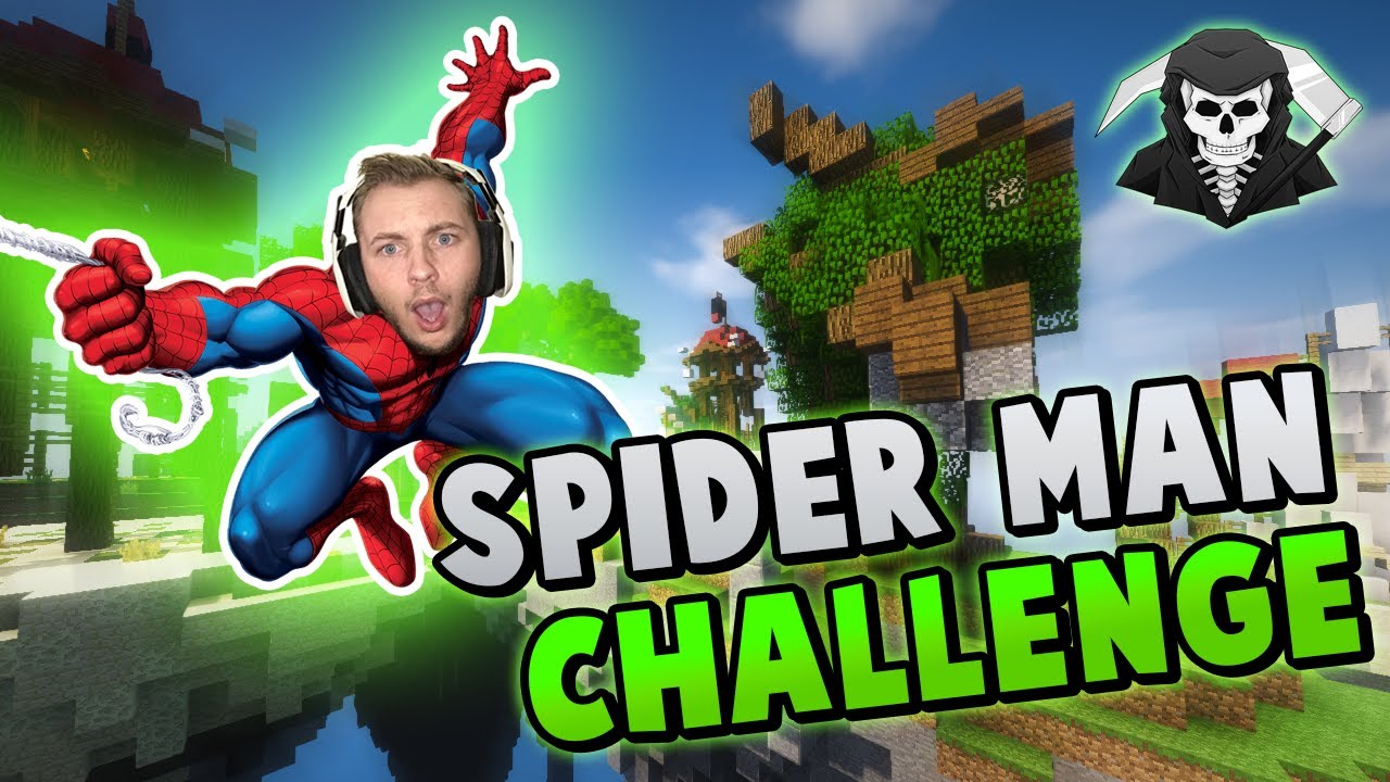 THE SPIDER-MAN CHALLENGE! ( Hypixel Skywars ) - YouTube