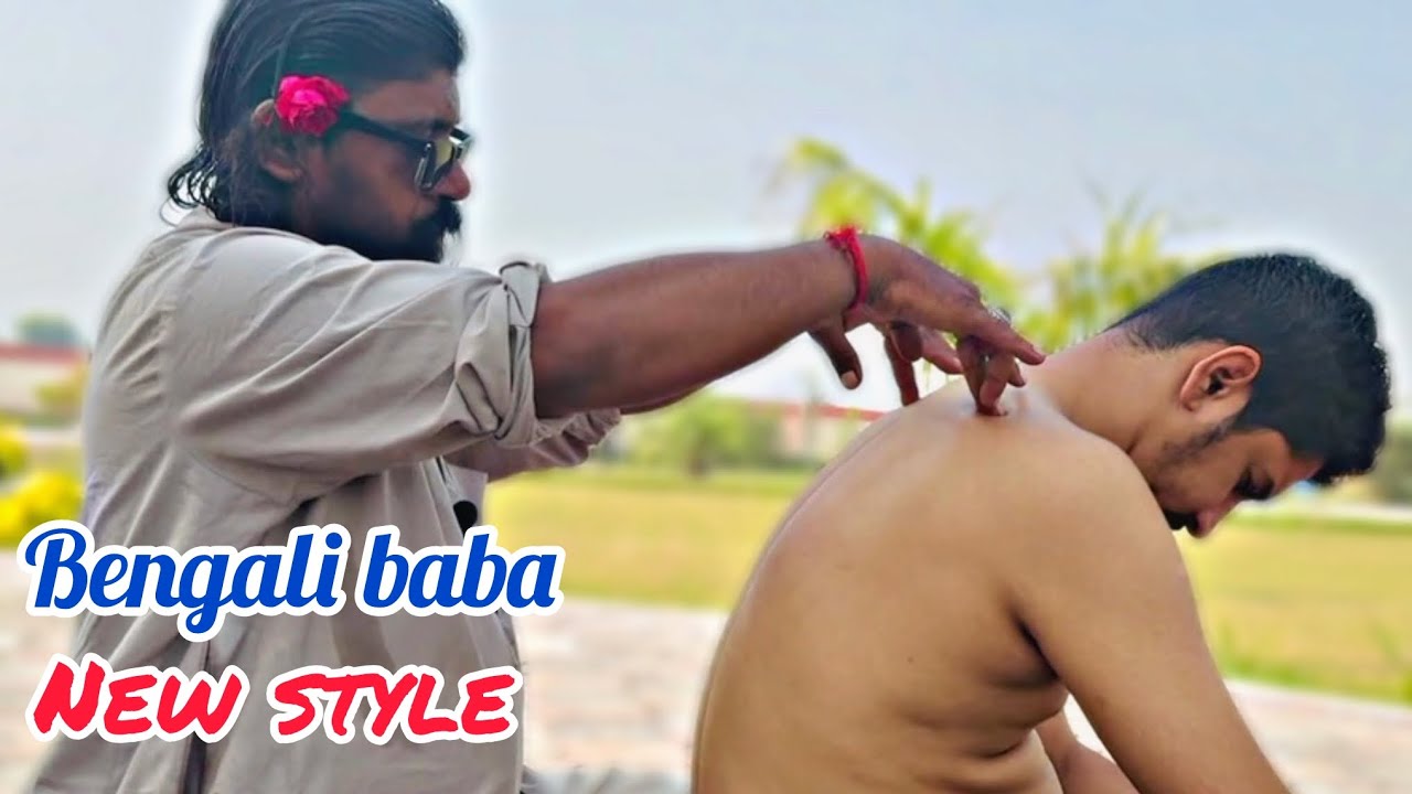 THE MOST RELAXING HEAD MASSAGE BY BENGALI BABA | ASMR INSOMNIA THERAPY ...