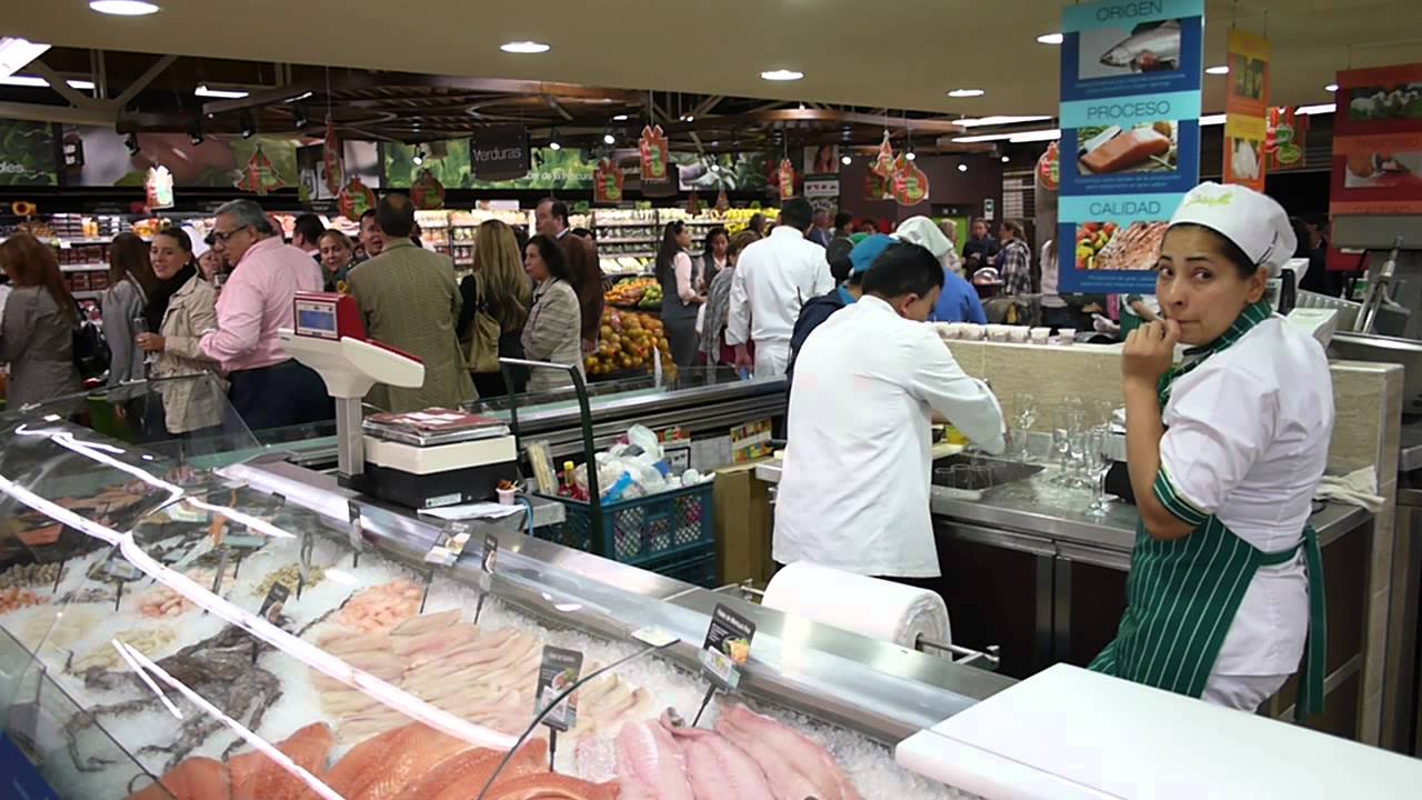 inauguración de Carulla Cl. 110, Bogota - YouTube