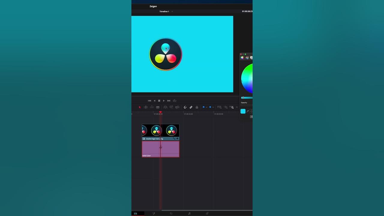 How to add color background in Davinci Resolve 18 #davinciresolve #editingtutorial #background ...