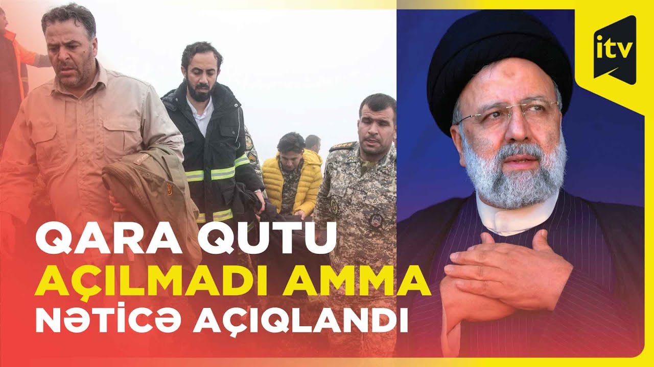 İran prezidentinin helikopteri qəzaya uğrayan ərazidən ilk görüntülər ...
