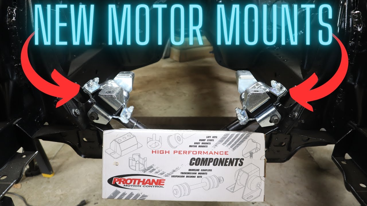 1965-1972 Ford Mustang Prothane Motor Mounts - Project Clara - EP. 24 ...
