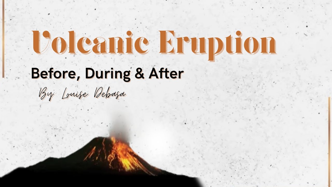 Volcanic Eruption (Before, During & After) by Louise Debasa - YouTube