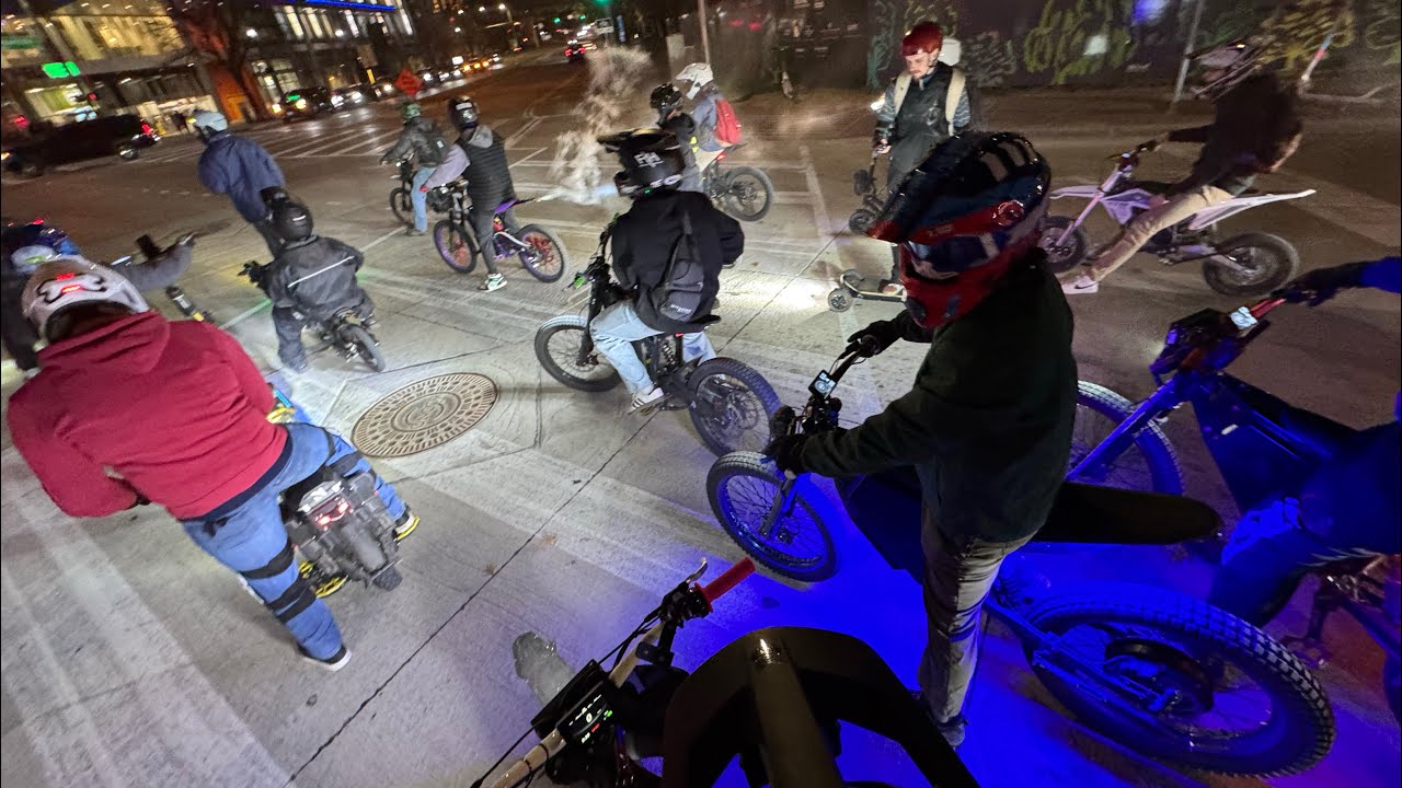 Dallas E-bike Ride out!!! January 2025 - YouTube