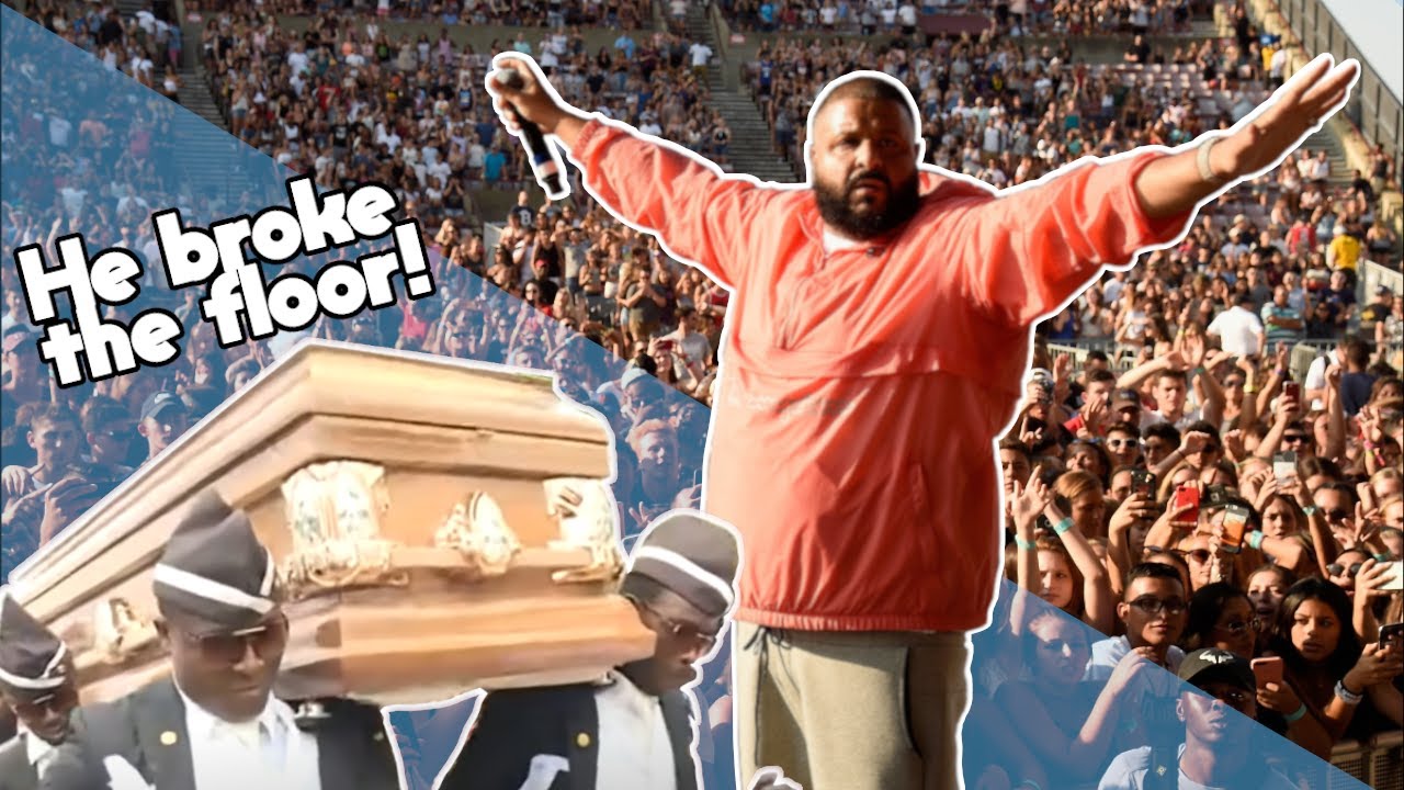 DJ Khaled Crowd Surf || Coffin Meme - YouTube