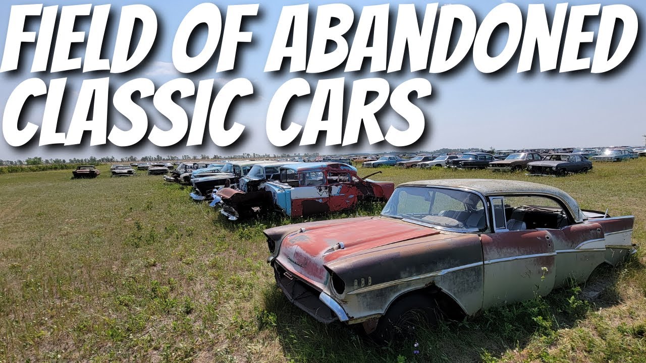 Field Of Forgotten Classics - New Project Car, Abandoned 1957 Chevy ...