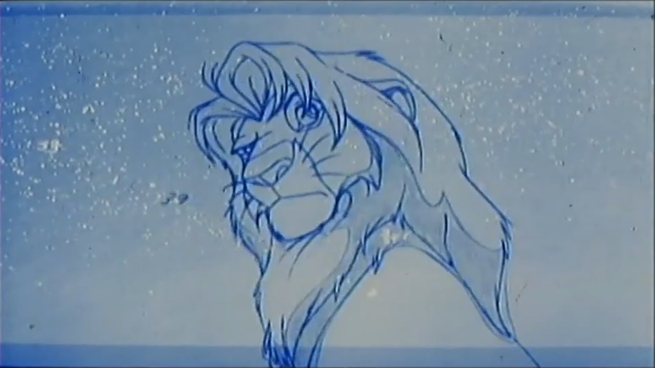 STORYBOARD: The Reflecting Pool - The Lion King - YouTube