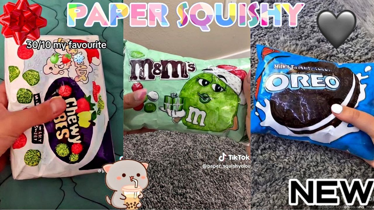 🌸PAPER SQUISHY - 🌼 BEST COMPILATION🌷 #132 #papersquishy - YouTube