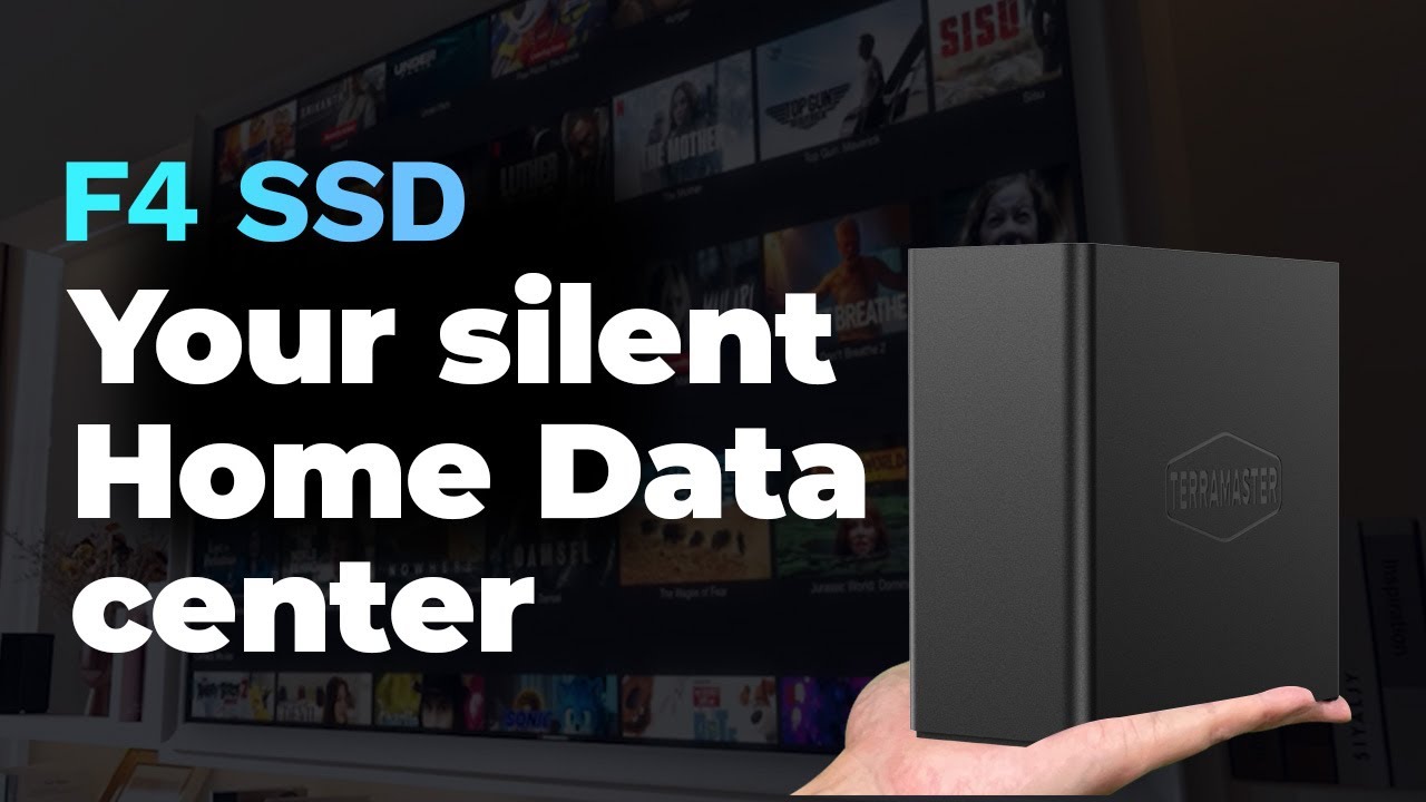 4-Bay All-Flash NAS, Your Silent Home Data Center - F4 SSD - YouTube