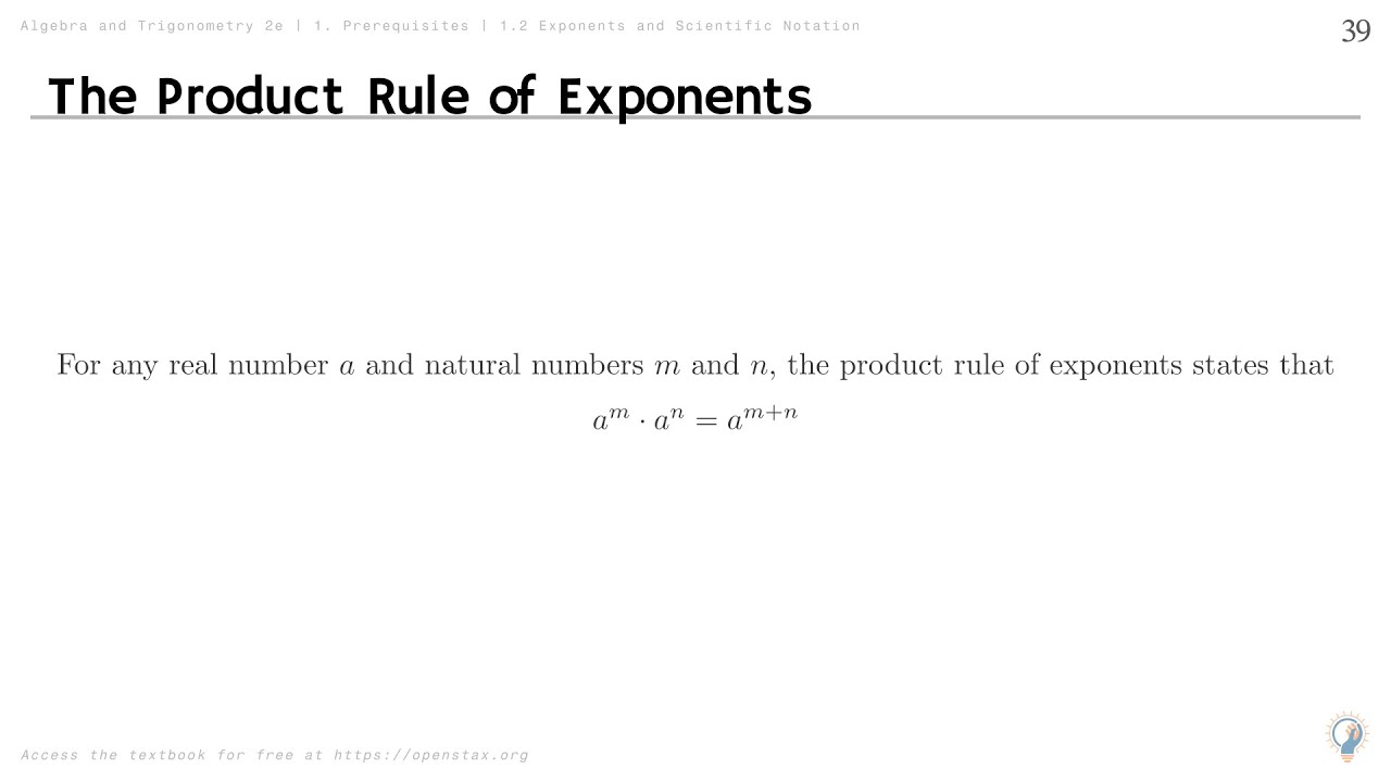 Alg & Trig 2e | 1.2 Exponents and Scientific Notation - Using the ...