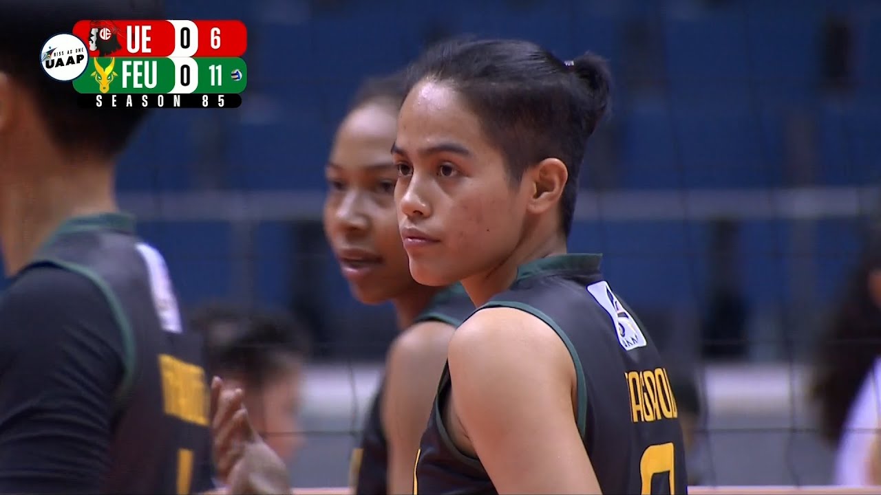 Tagaod sizzles early for FEU | UAAP Season 85 Women's Volleyball - YouTube